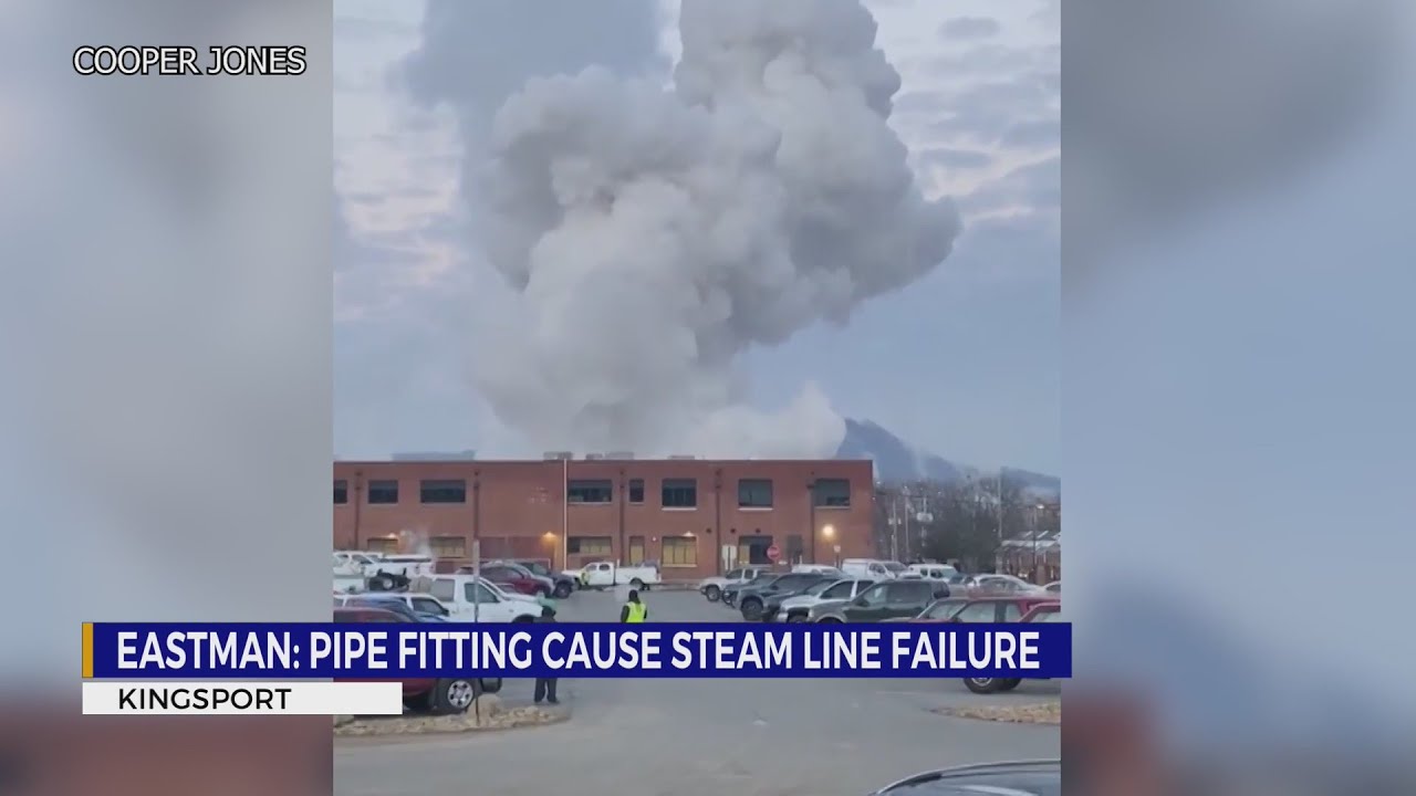 Pipe fitting caused Eastman steam line failure - YouTube