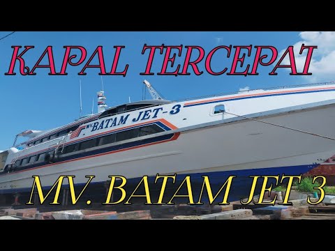 KAPAL TERCEPAT || PERBAIKAN MESIN KAPAL CEPAT MV BATAM JET 3 || IKO ...