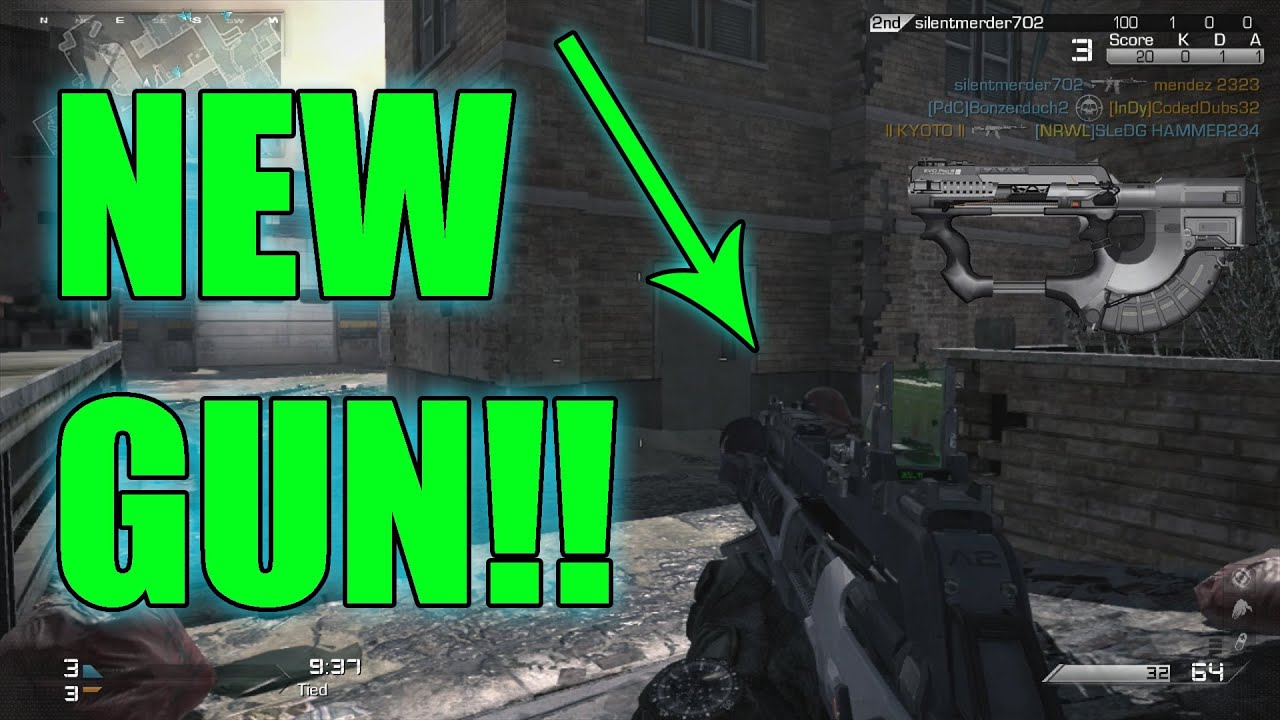 The RIPPER - Call of Duty Ghosts New Gun Review + Gameplay!! - YouTube