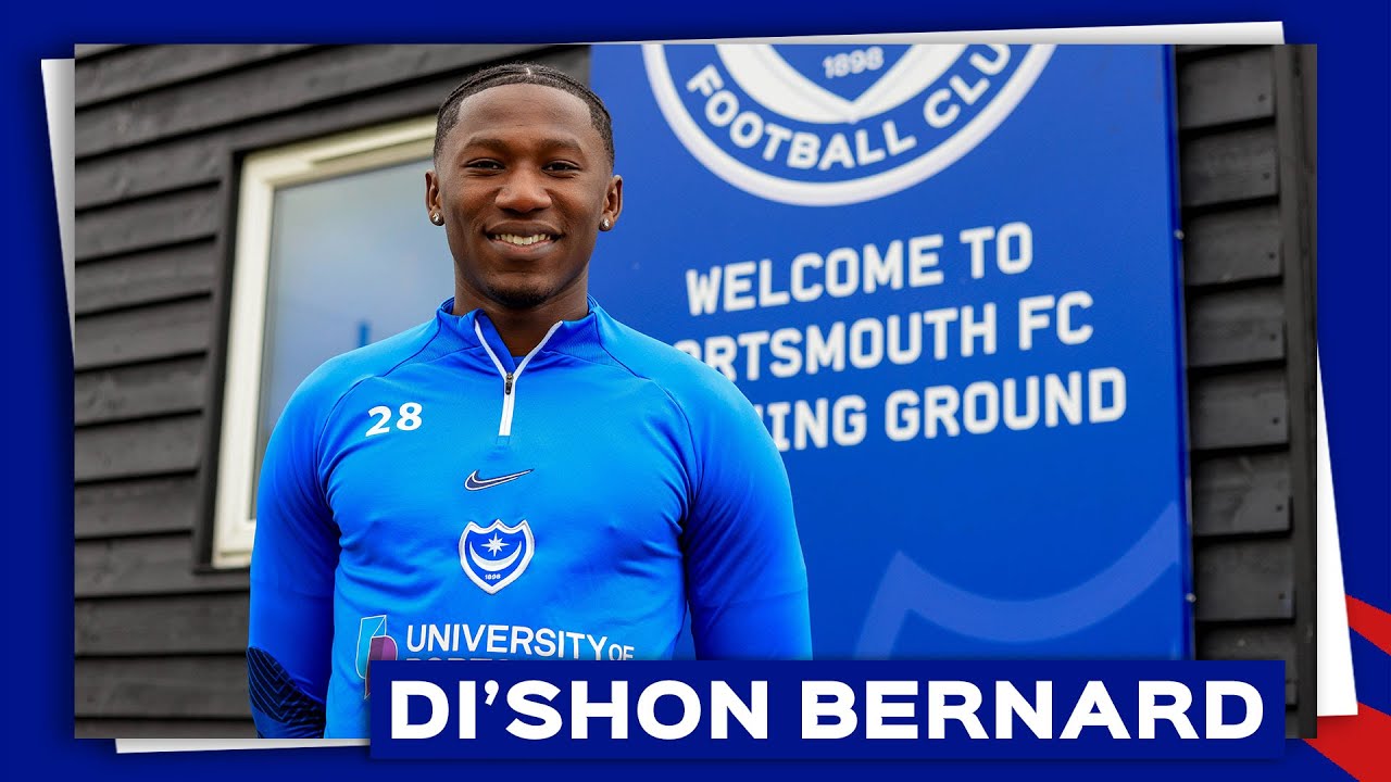 "I Think I Can Bring A Lot" 💪 | Di'Shon Bernard's First Pompey ...