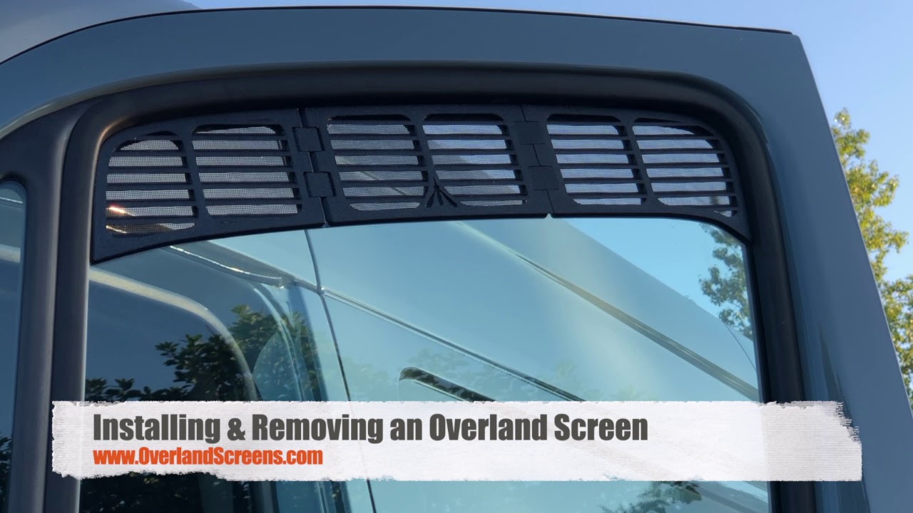 Installing an Overland Screen - YouTube