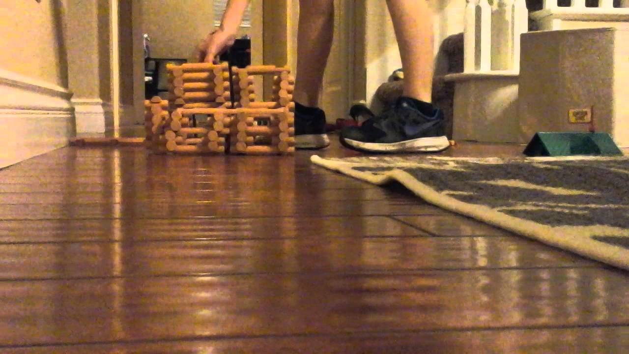 Linking log Mansion finished - YouTube