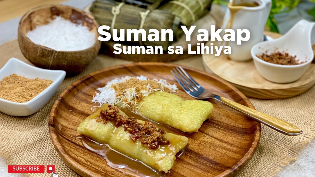 Suman Yakap | Suman sa Lihiya with Coconut Sauce - YouTube