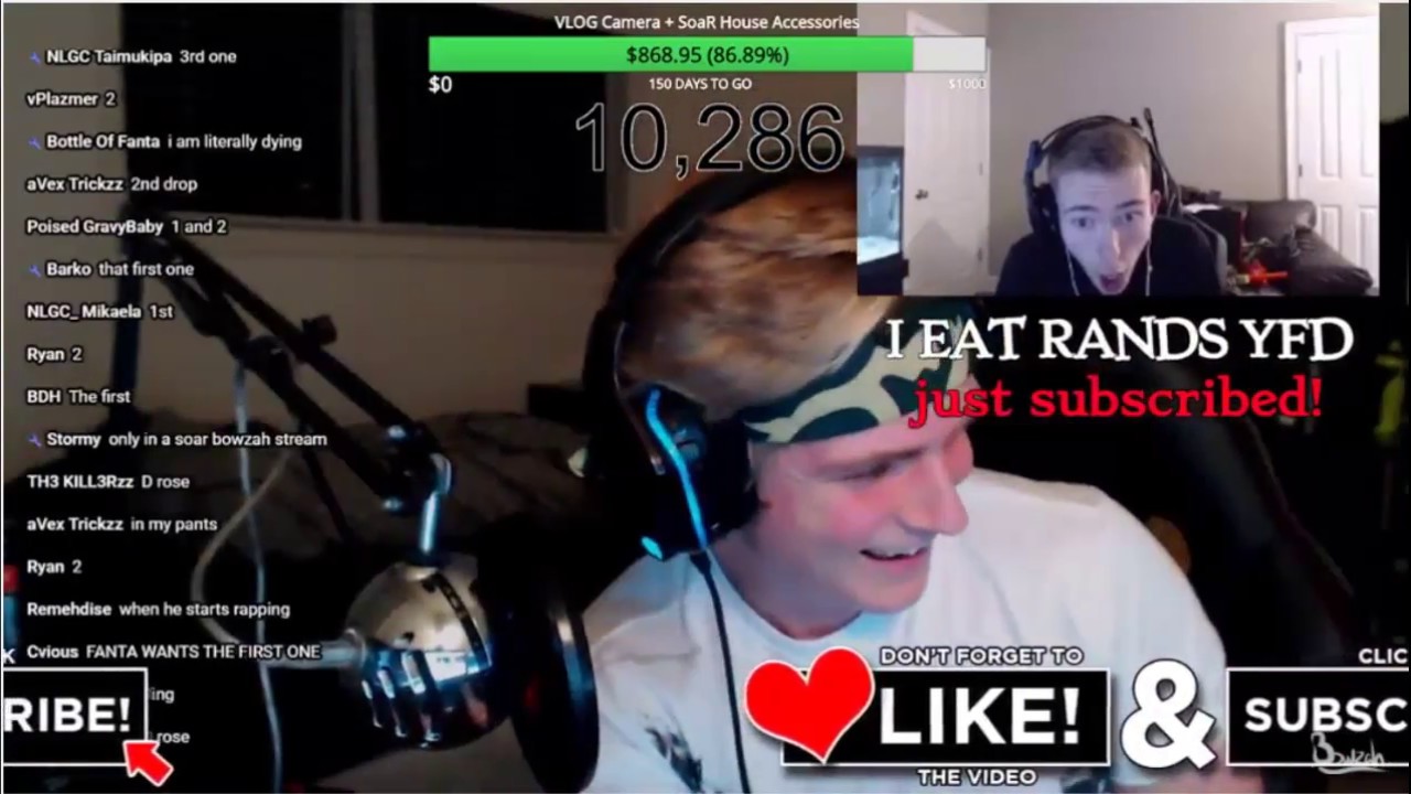 SoaR Bowzah Dabs For $250 on stream!!! (Cringe Fest) - YouTube