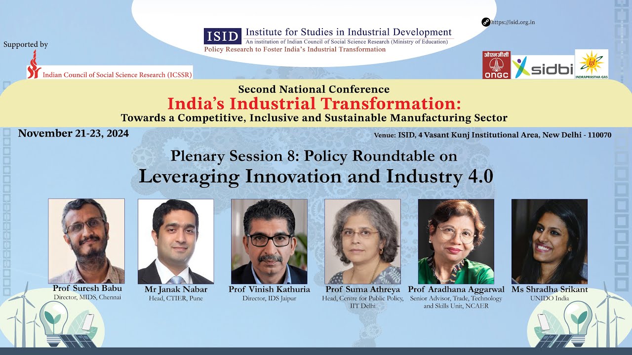 Policy Roundtable on Leveraging Innovation and Industry 4.0 - YouTube