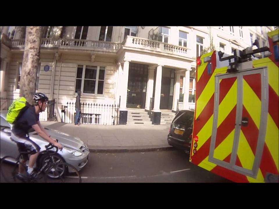 Fire Engine / FRU, Central London, you're always going to be late for ...