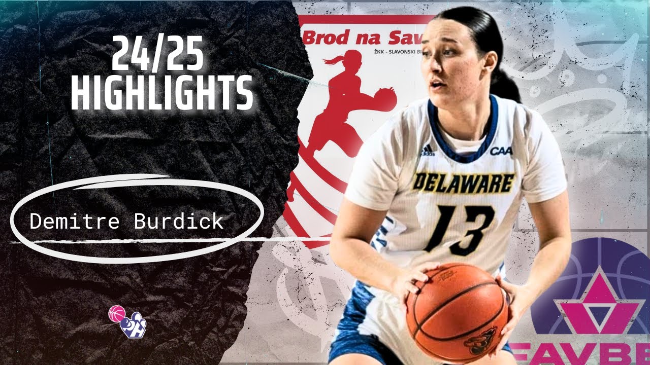 Demitre Burdick Highlights 2024/25 || Croatia Women Premijer Liga ...