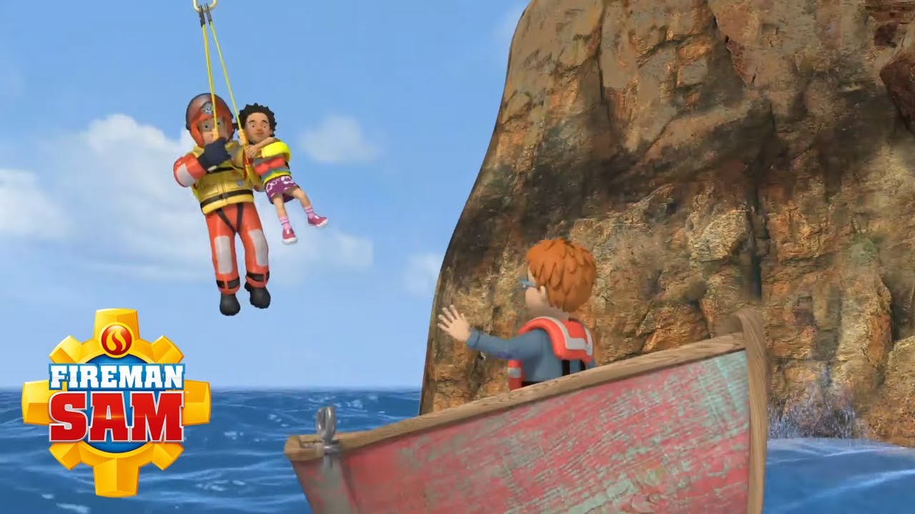 Helicopter Sea Rescue! | Fireman Sam Official | Cartoons for kids - YouTube