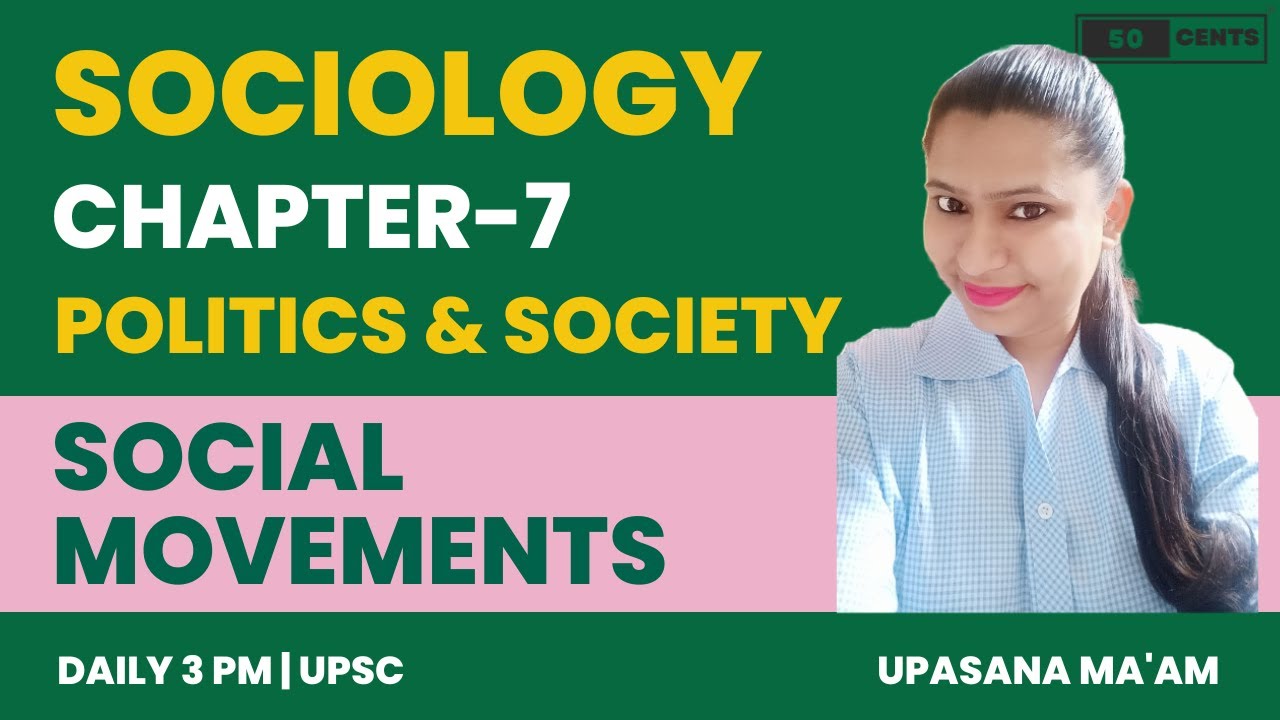L-22 | Sociology | Chapter 7 - Politics & Society | Daily 3 PM | # ...