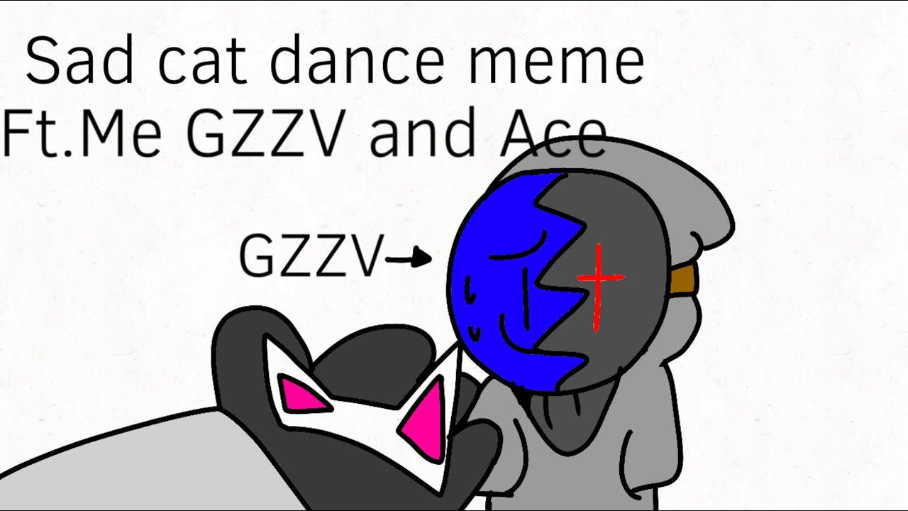 Sad cat dance meme ft. me GZZV and Ace - YouTube