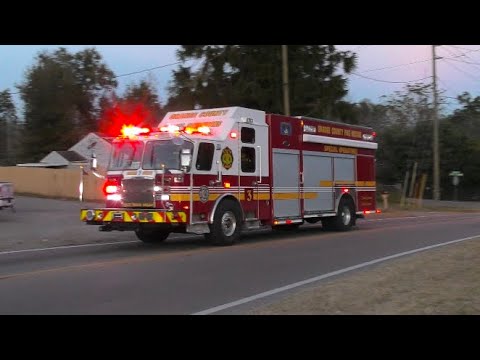 Orange County Fire Rescue Squad 3 Responding - YouTube