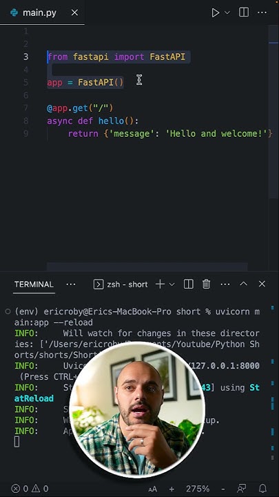 Python Programming - What is a GET API Endpoint using FastAPI - YouTube