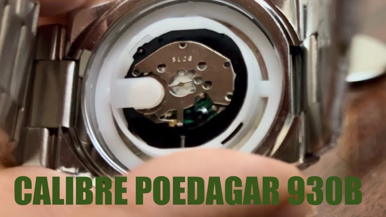Abrimos el Reloj Poedagar 930B, ¿qué Calibre llevará? - YouTube