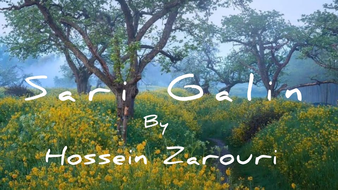 Sari Galin (Daman Keshan) by Hossein Zarouri | folk ساري كَلين - YouTube