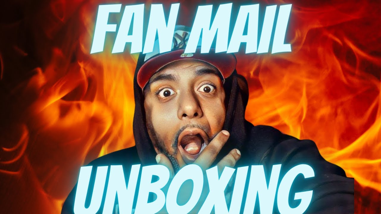 Fan mail unboxing - YouTube