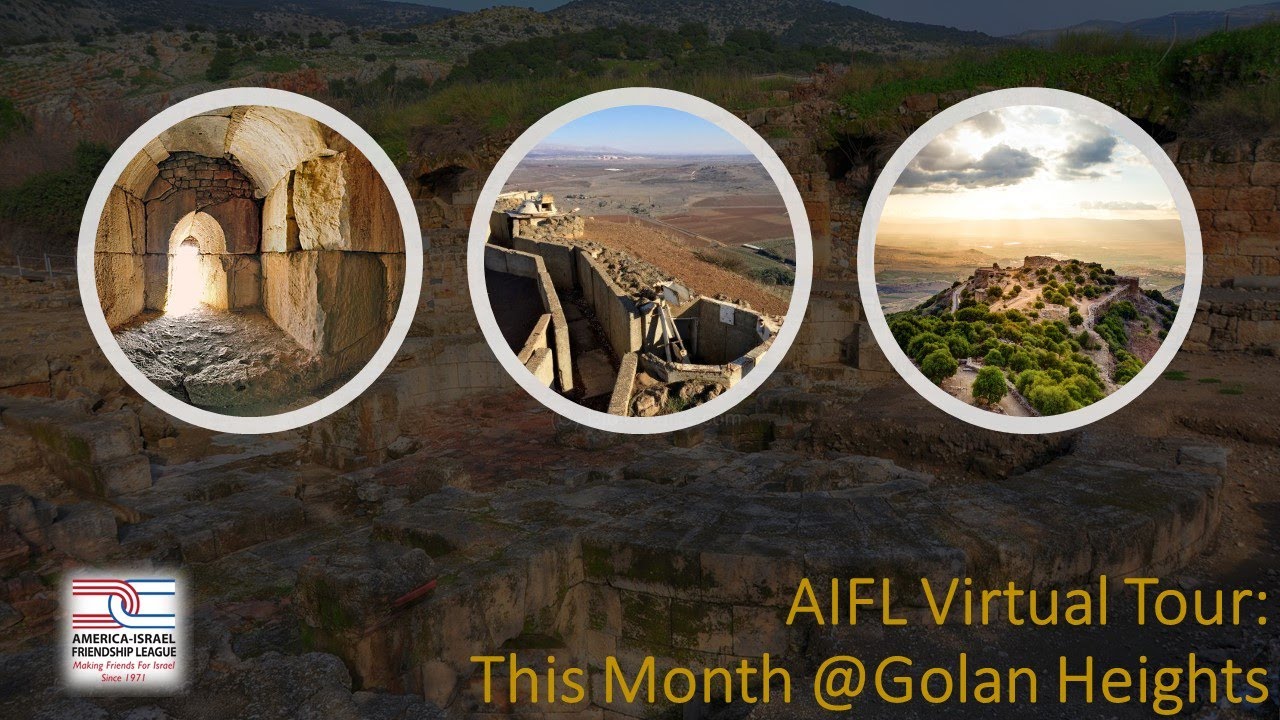 AIFL Virtual Tour: This Month @Golan Heights - YouTube