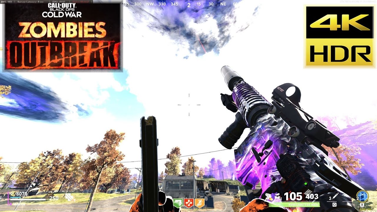Cod: Black Ops Cold War Zombies Solo Outbreak | XM4 | Gameplay - Rtx ...
