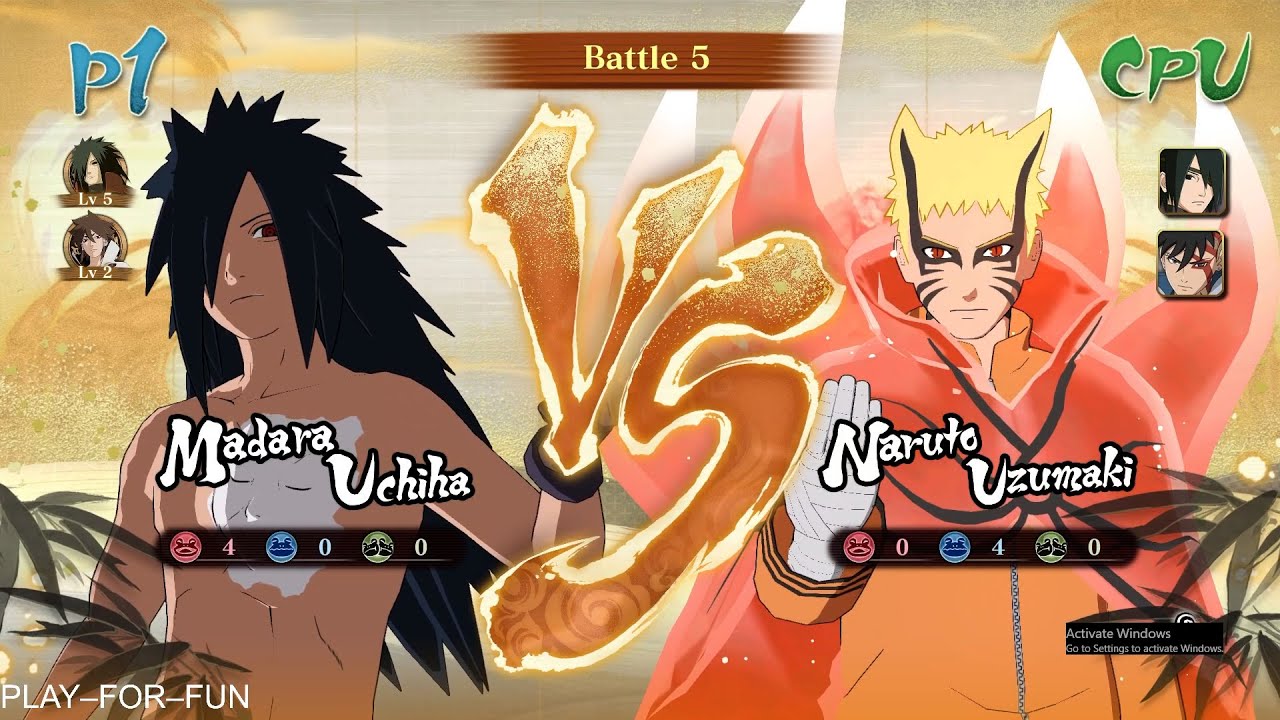 MADARA[RINNE REBIRTH] AND INDRA ''VS''NARUTO[BYRON]SASUKE/KAWAKI[KARMA ...