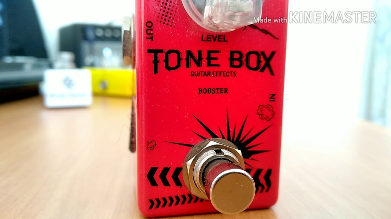TONE BOX (BOOST OVERDRIVE) | OVERTONE - YouTube