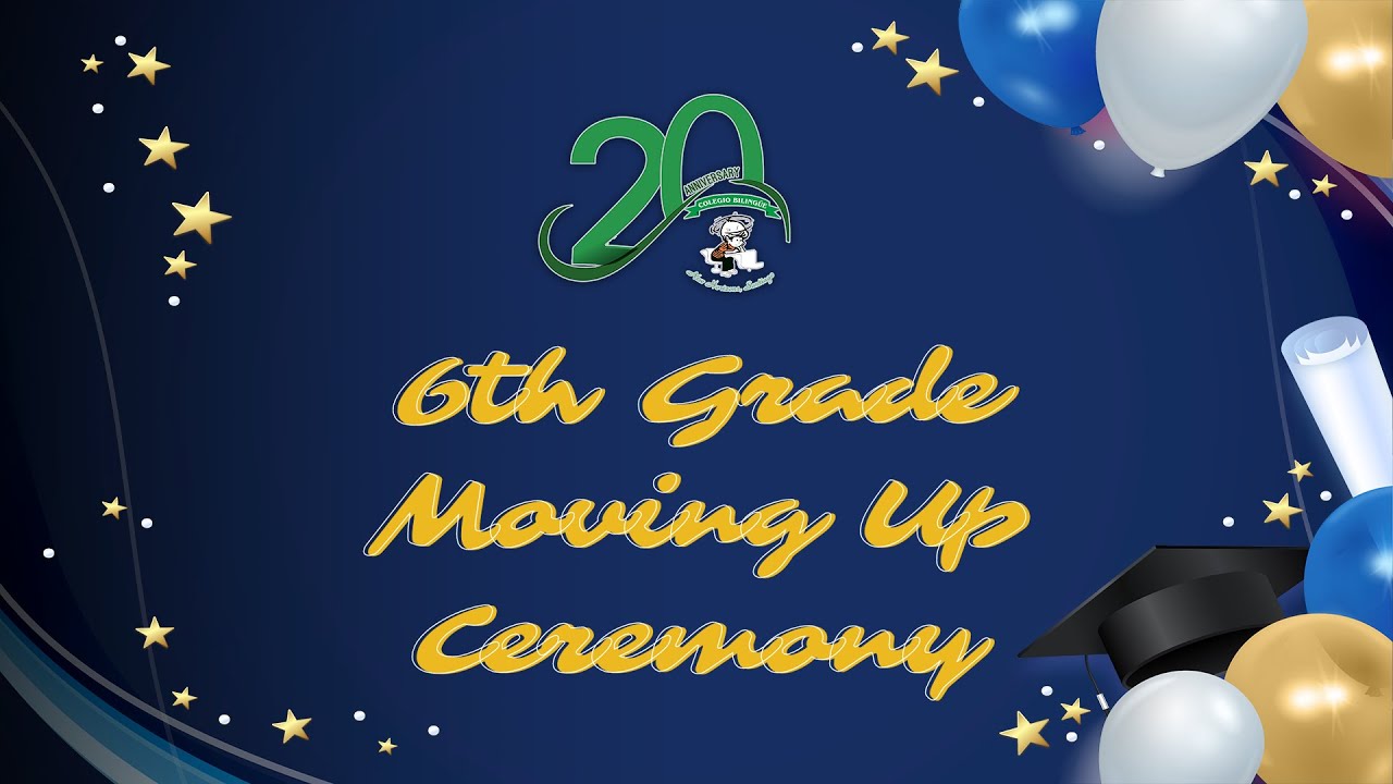 6TH GRADE MOVING UP CEREMONY I New Horizons Santiago - YouTube