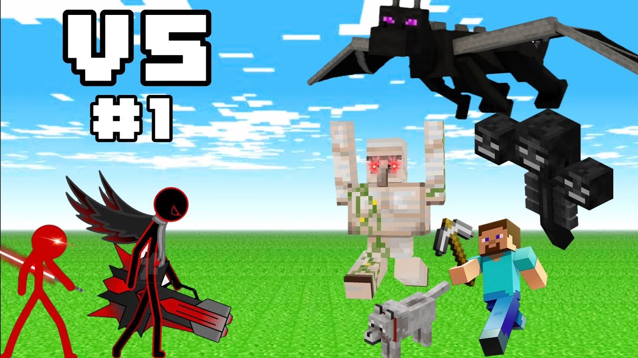 Stickman Can Defeat MINECRAFT!!! - YouTube