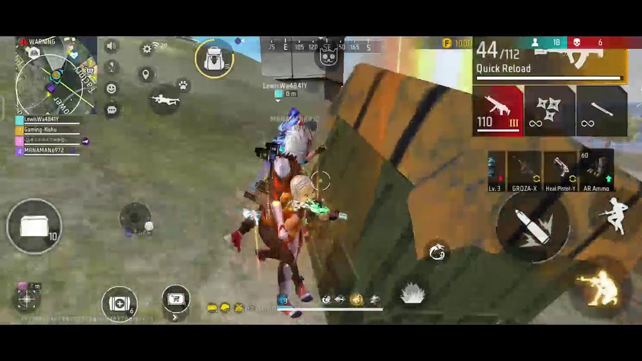 2nd time trying Free Fire🤡 - YouTube