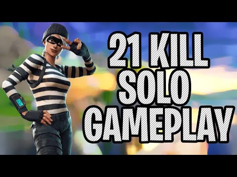21 Kill Solo Madness | Fortnite Battle Royale