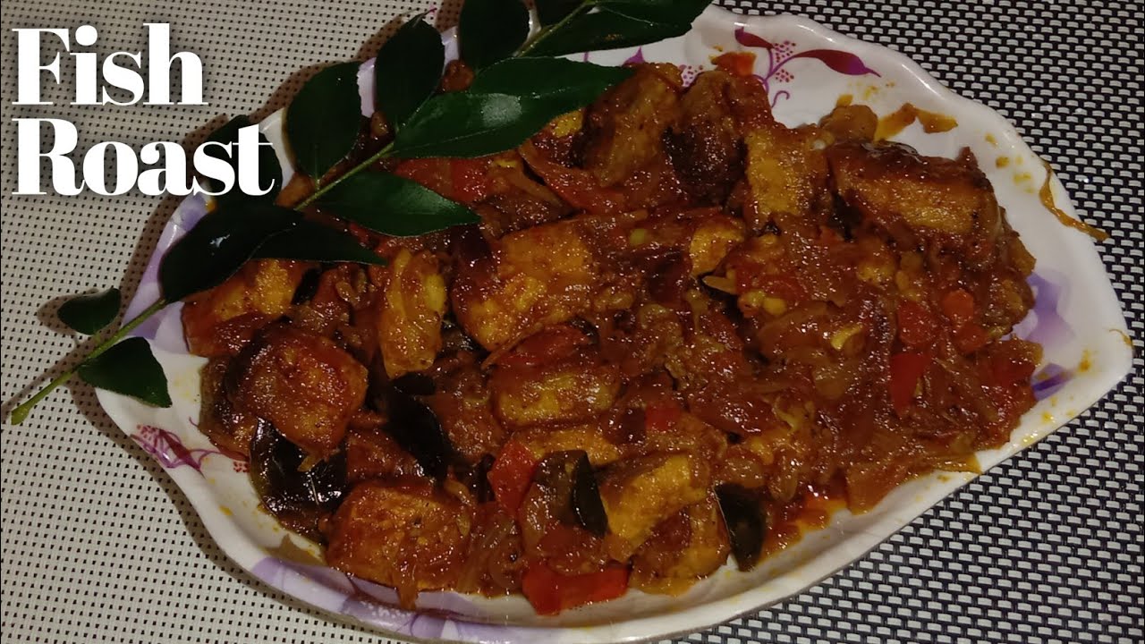 Fish Roast/Kerala style fish roast recipe/Nadan meen ularthiyath - YouTube