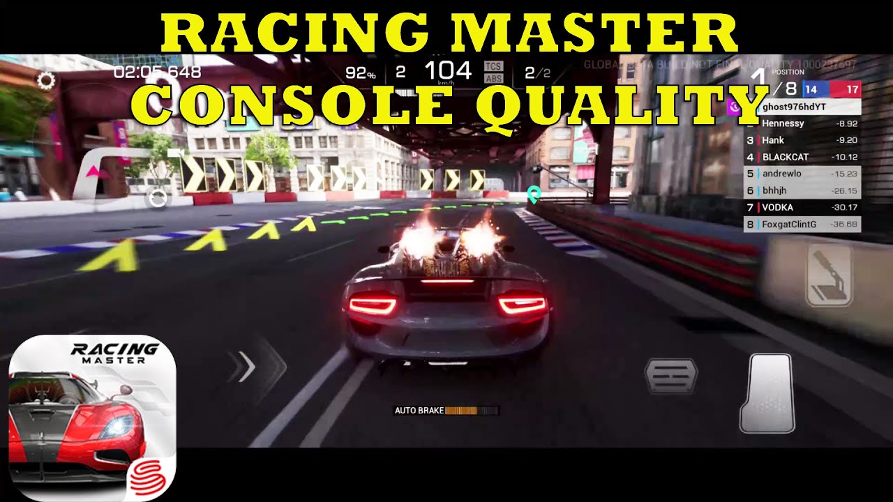 RACING MASTER GAMEPLAY ANDROID-IOS 60FPS -ALL MAPS -TEST INTERIOR CARS ...