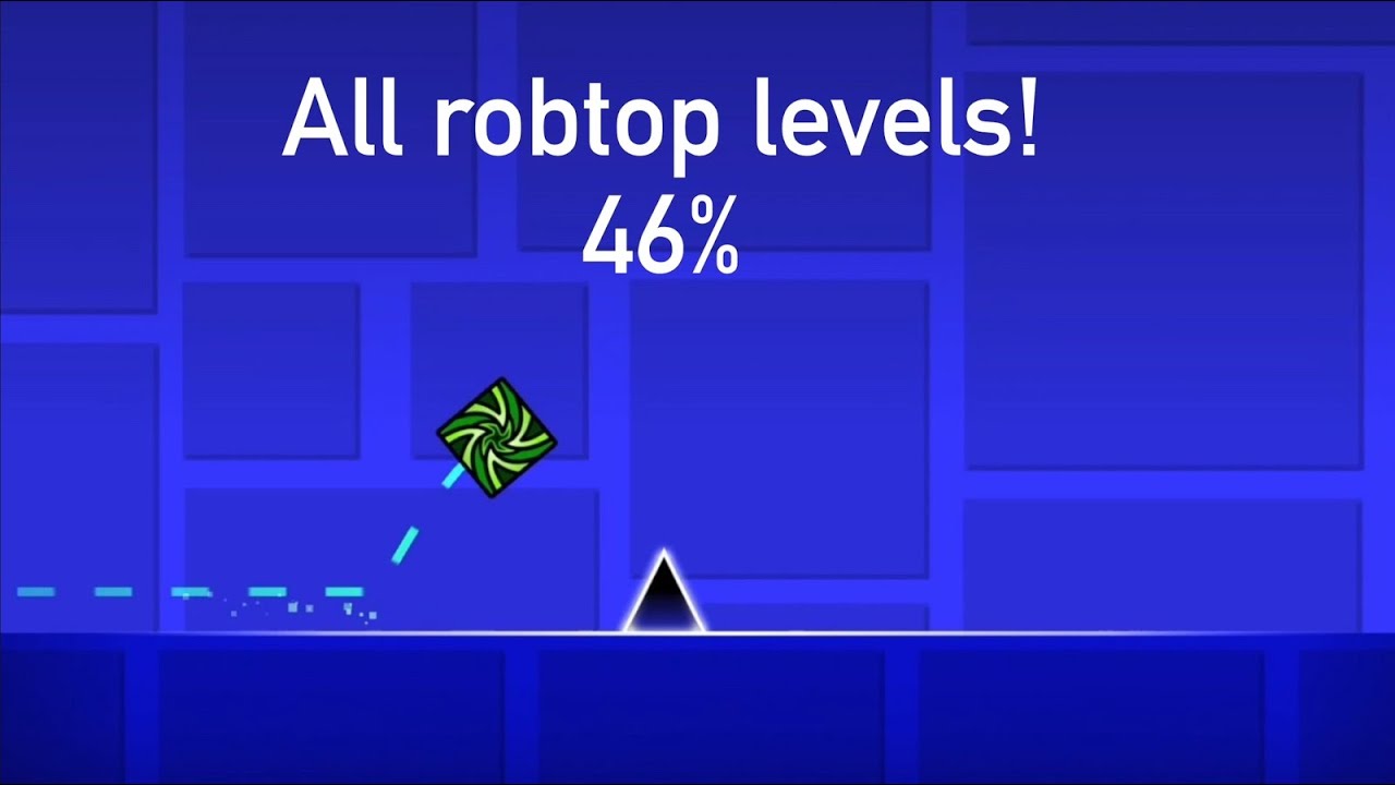 Robtop Travel 46% // Geometry Dash - YouTube
