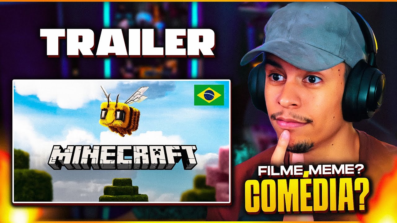 NUNCA Joguei MINECRAFT será que o filme é pra mim? | REACT - TRAILER | [Jounin React] 🔥 - YouTube