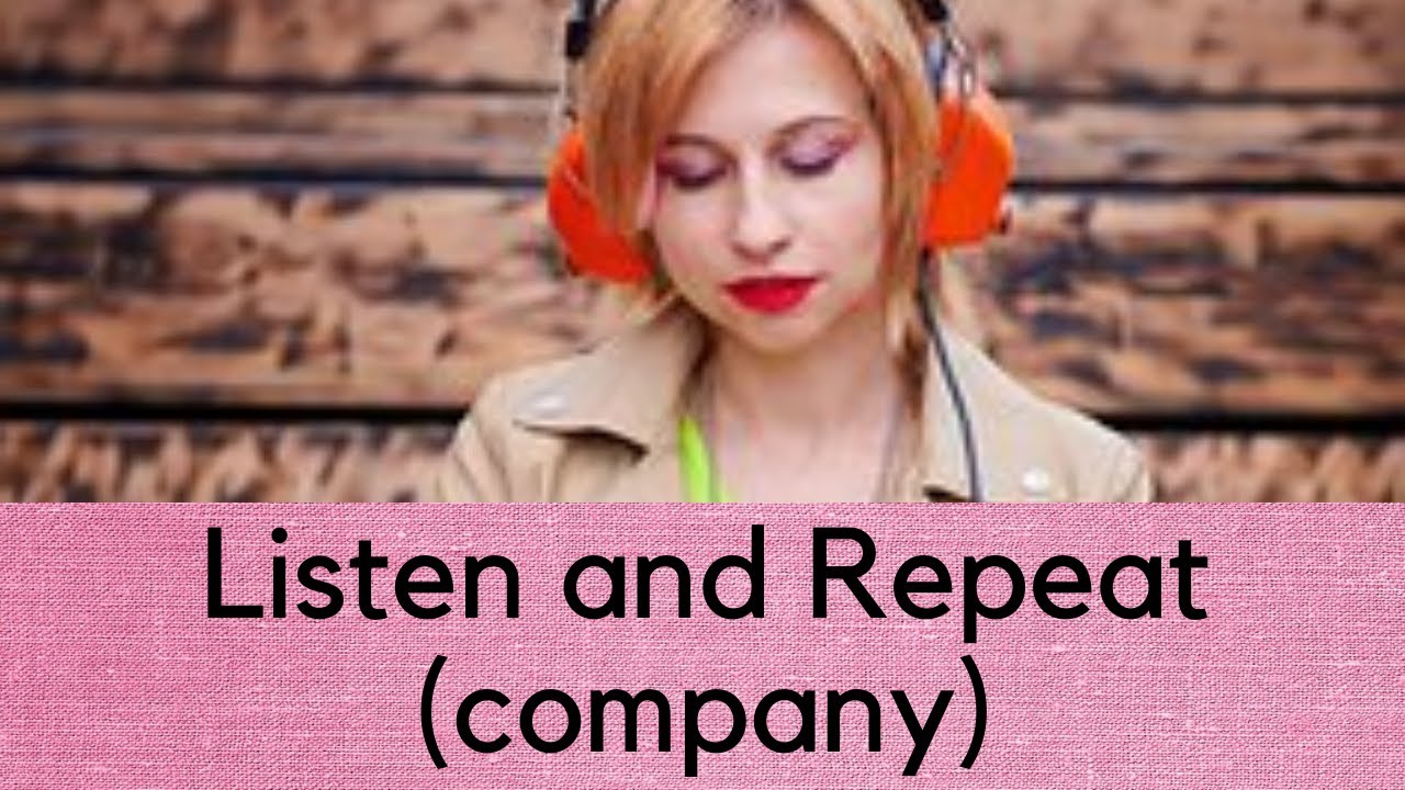 Listen and Repeat American English Sentences - YouTube