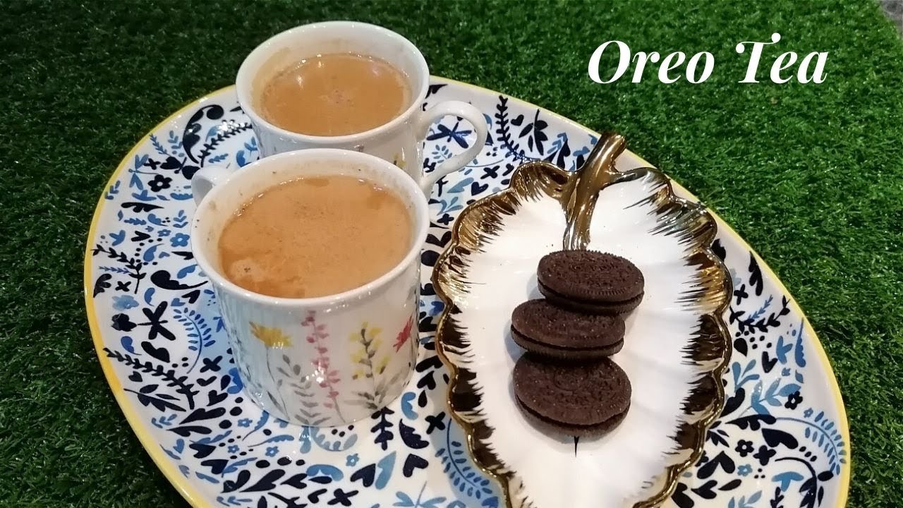 How to make Oreo Tea | Chai Tea Recipe | Oreo Tea - YouTube