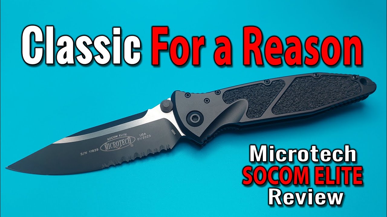 It's a Classic For a Reason (Microtech SOCOM Elite REVIEW) - YouTube