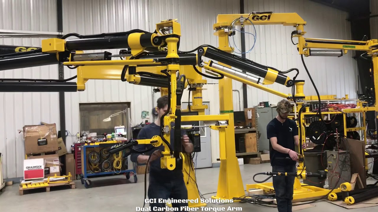 GCI Dual Mount Carbon Fiber Torque Arms with Smart Arm Technology ...