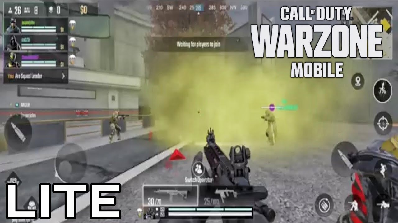 Warzone Mobile Lite Early Access ( Project Blood Strike Early Access ) Gameplay - YouTube