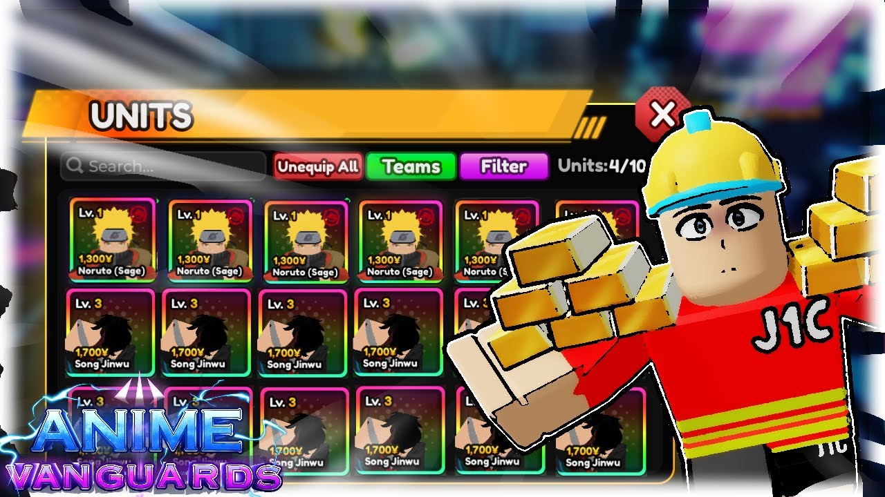 How To Easily Get Mythical Units in Anime Vanguard - YouTube