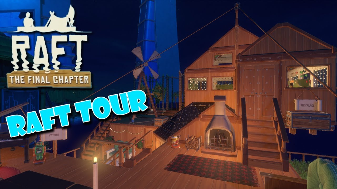 Checking Out Our Beautiful Raft - YouTube