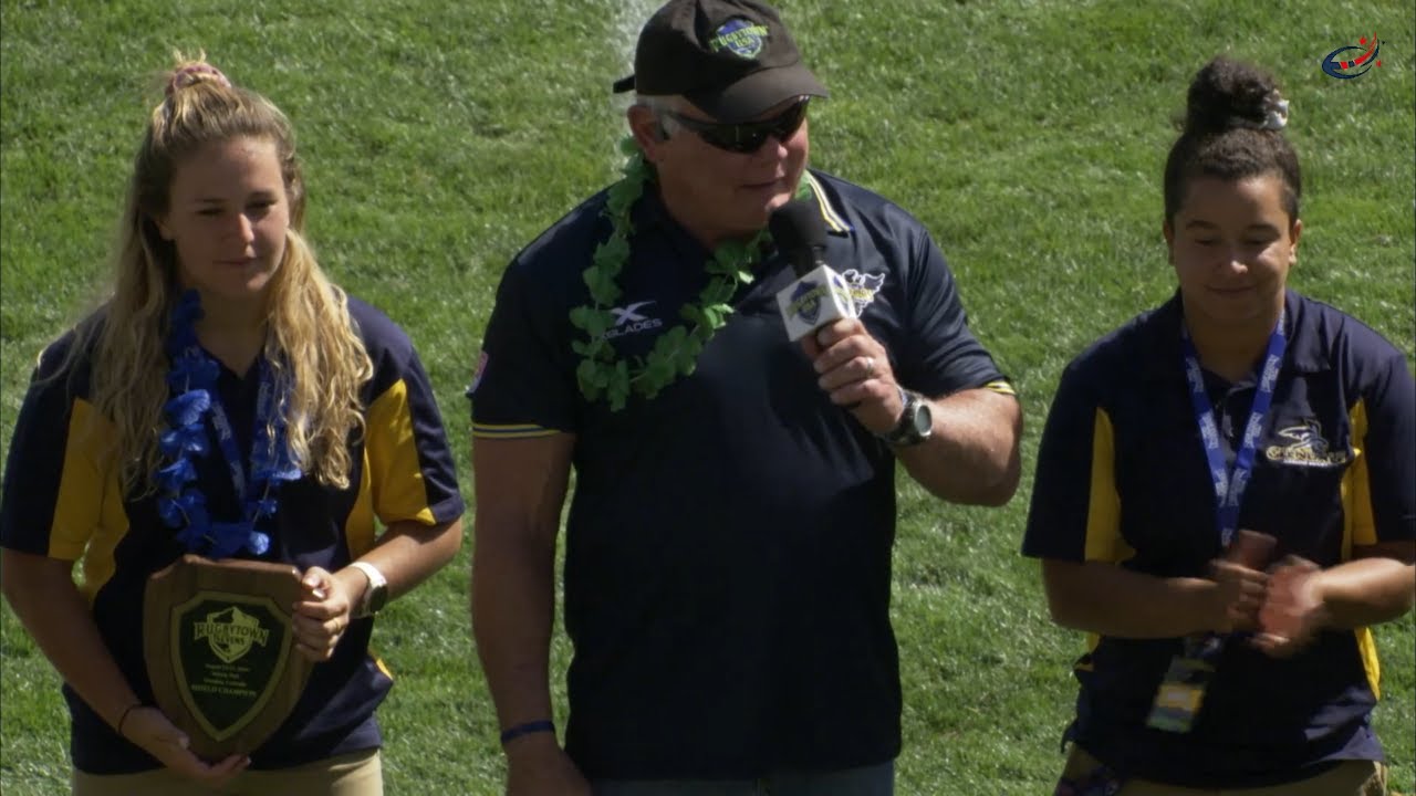 Trophy Presentation Mayor Mike Dunafon: GLENDALE MERLINS v NA LIONS ...
