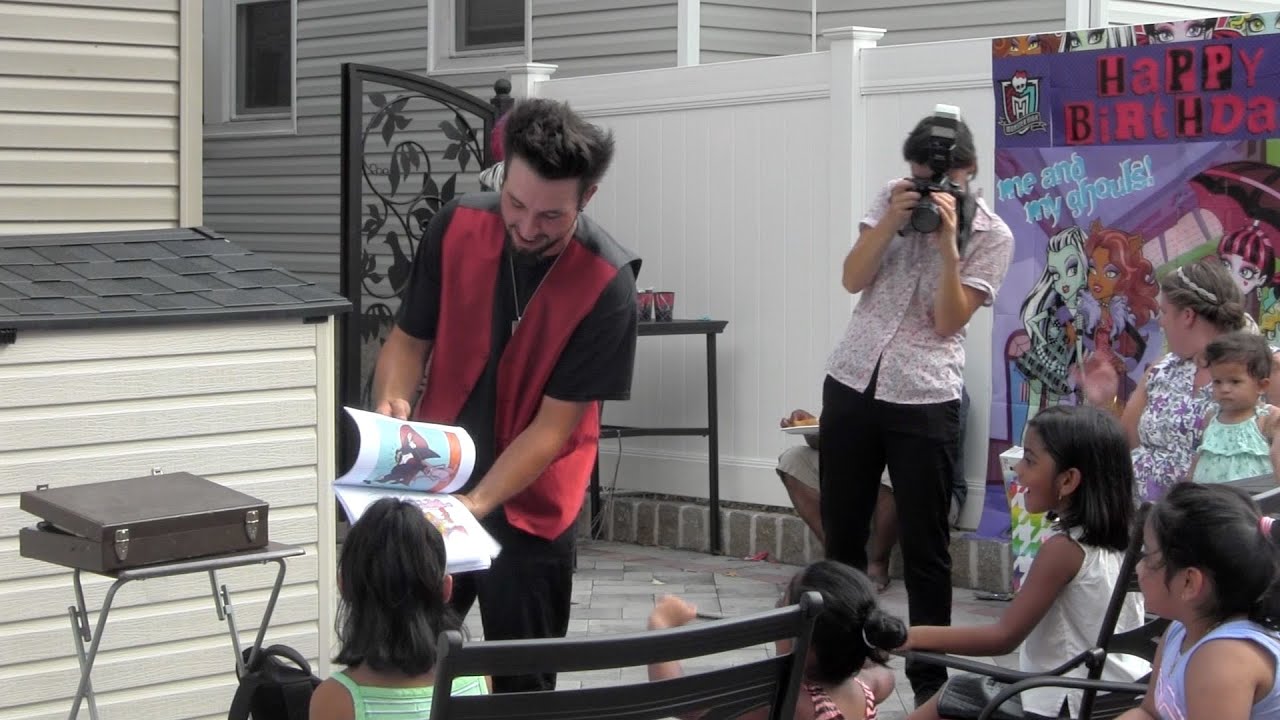 Birthday Party Magic - YouTube