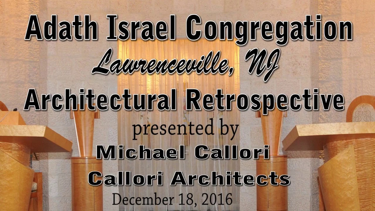 Adath Israel Design Retrospective: From Vision to Reality - YouTube