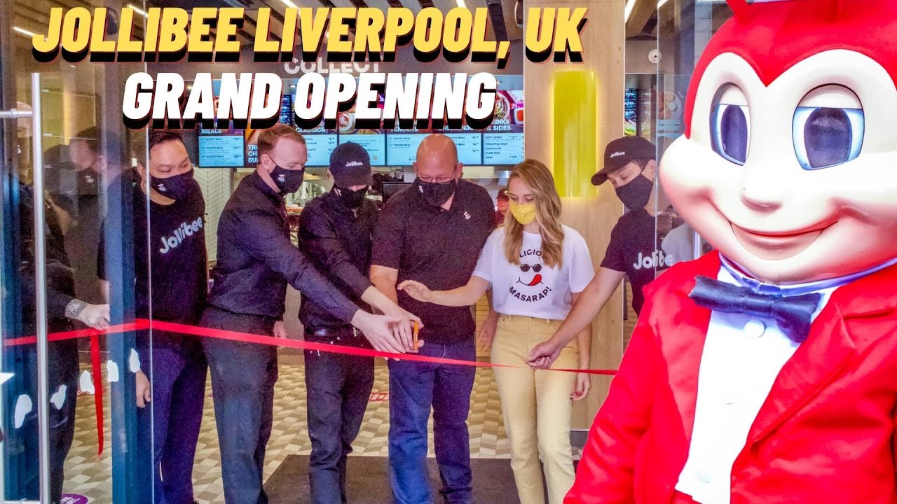 Jollibee Liverpool, England🇬🇧 Grand opening Part 2. Vlog #10 - YouTube