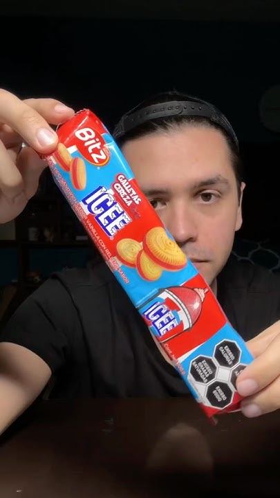 Galletas ICEE cereza #asmr #fyp #parati #review #food #foodie #galletas #oxxo #icee #bitz # ...