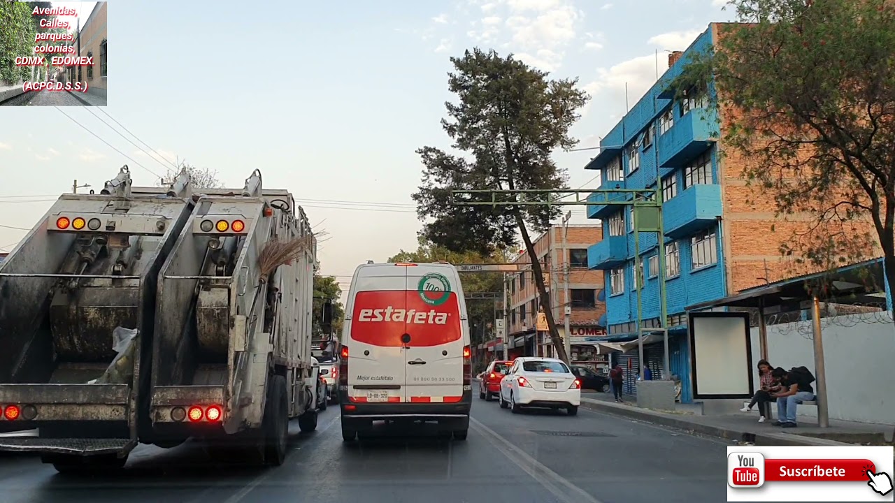 Eje 6 Sur oriente por La viga,Central de abasto pescaderias CDMX,Rio ...