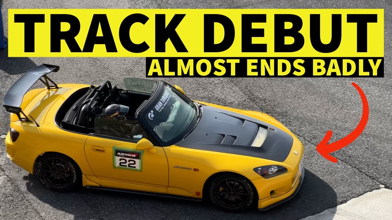 I TOOK MY S2K TO THE TRACK AND ALMOST CRASHED ON THE FIRST CORNER 😱 ...