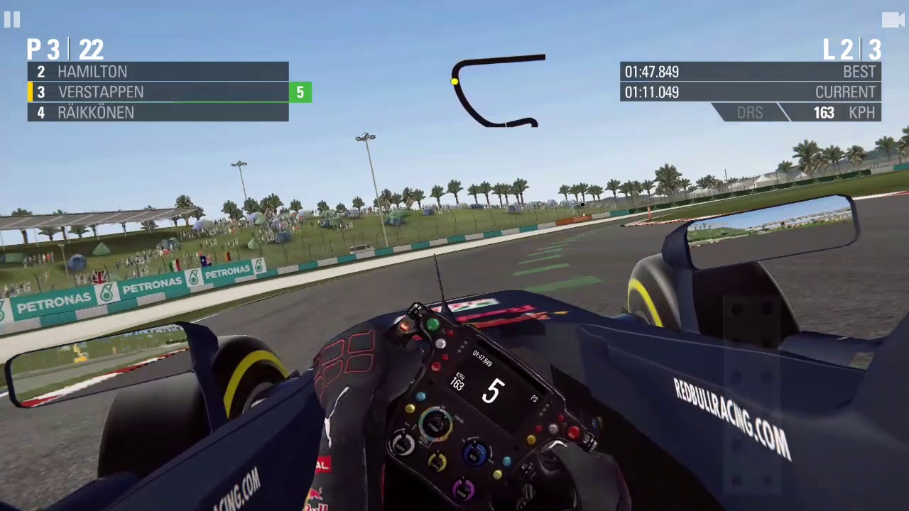 F1 2016 mobile MALAYSIA CIRCUIT qualifying - YouTube