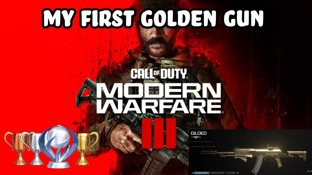 I UNLOCKED the NEW GILDED CAMO in Call Of Duty MODERN WARFARE 3 (2023 ...
