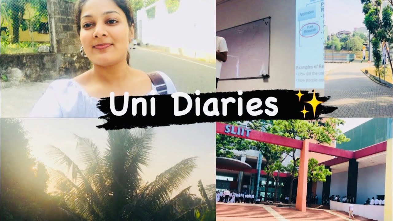 Uni Diaries | SLIIT 📚|Mini vlog ️🌸| Day in my life 🍃| #sliit #univlogs ...