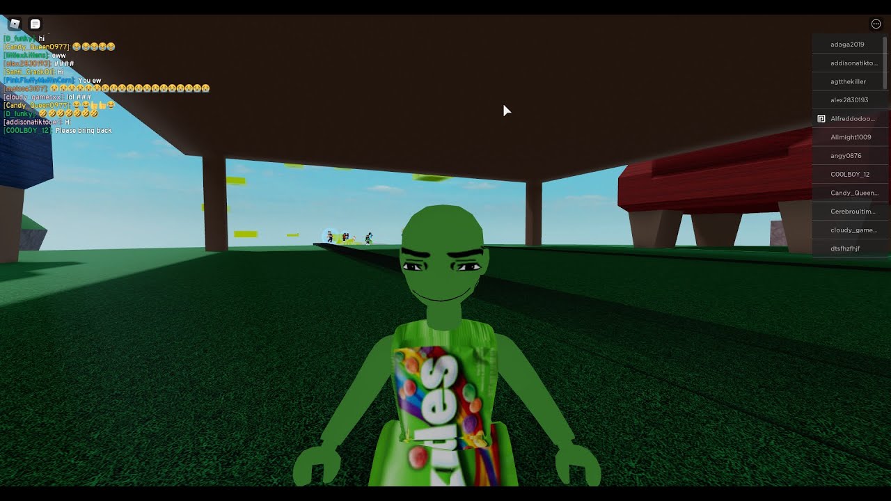 Racing across the obby I made in my house in adopt me - YouTube