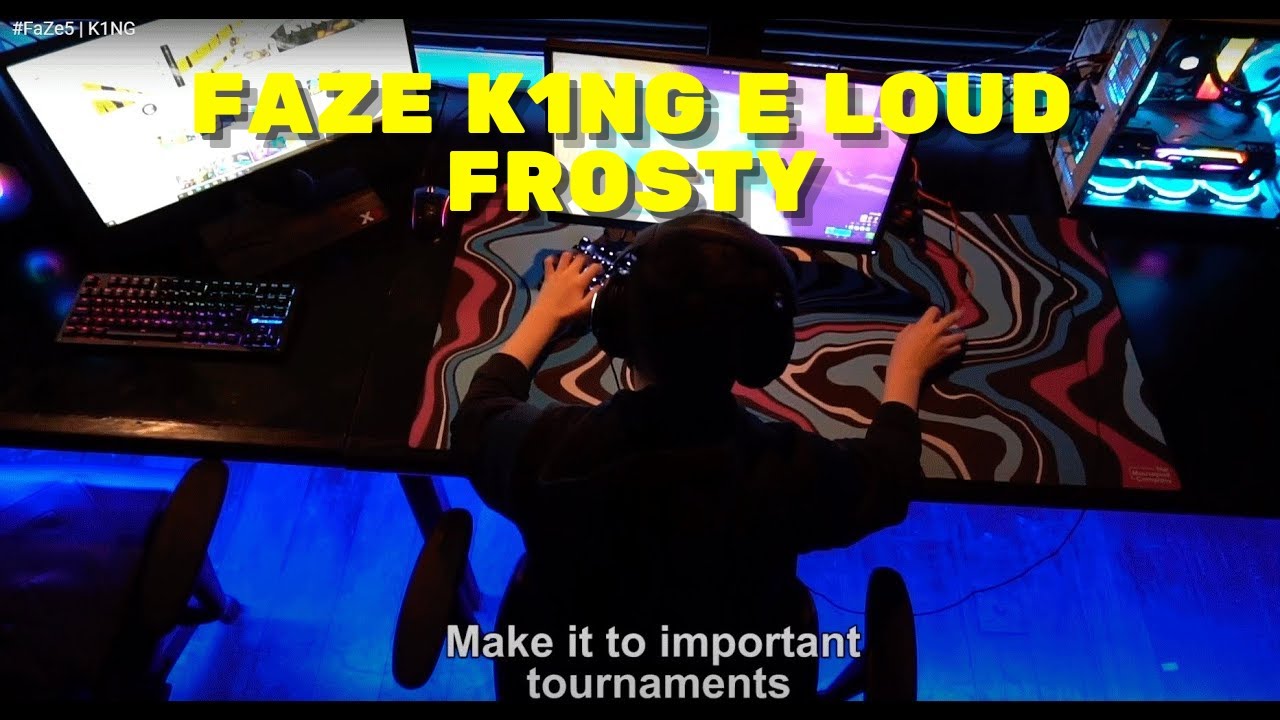 FAZE K1NG CARREGOU O LOUD FROSTY NA FNCS E FARPOU UM PROPLAYER ...
